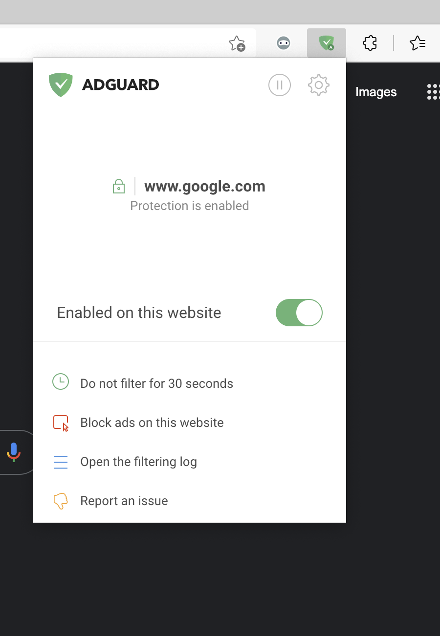 There is unnecessary empty space in UI · Issue #61 · AdguardTeam/BrowserAssistant · GitHub