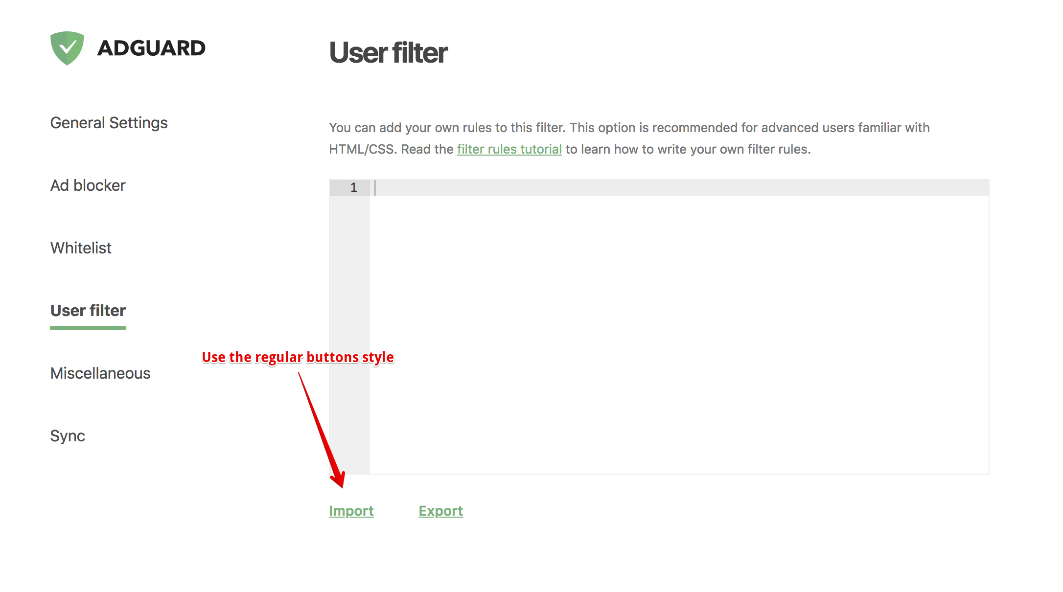 Settings screen UI issues · Issue #1098 · AdguardTeam/AdguardBrowserExtension · GitHub